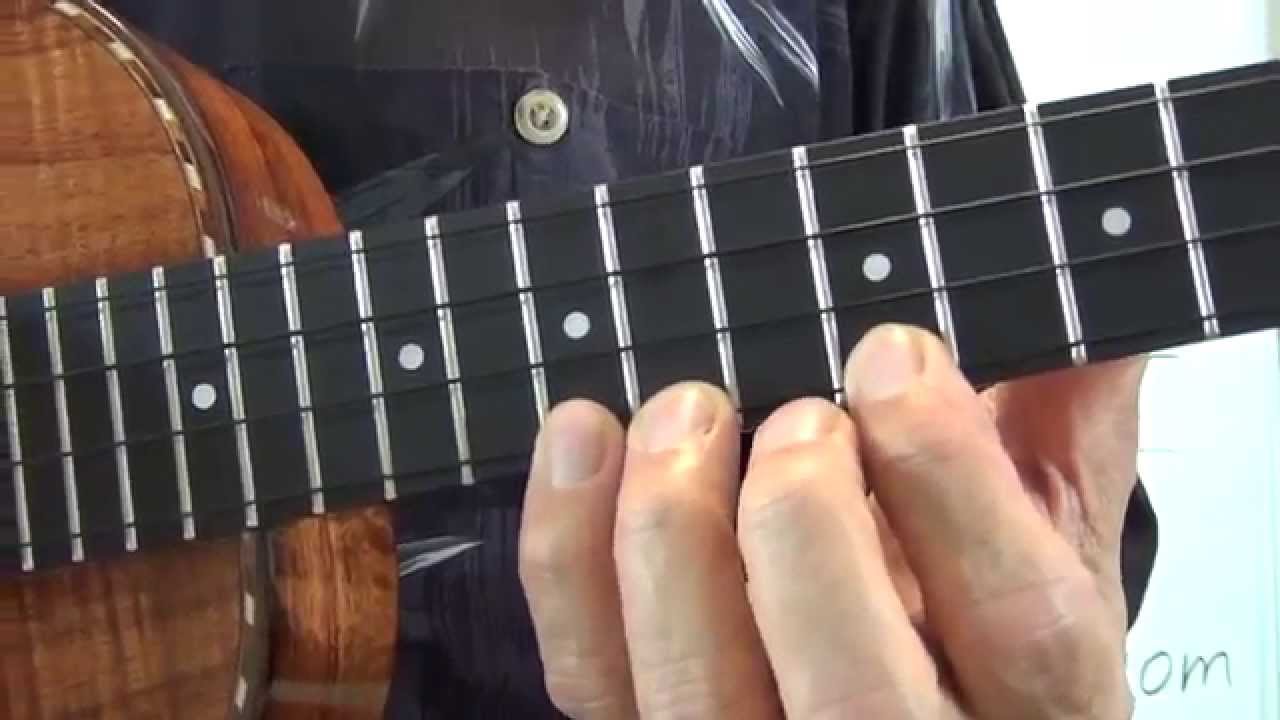 Gmaj Scale Basic Position Ukulele Lessons - YouTube