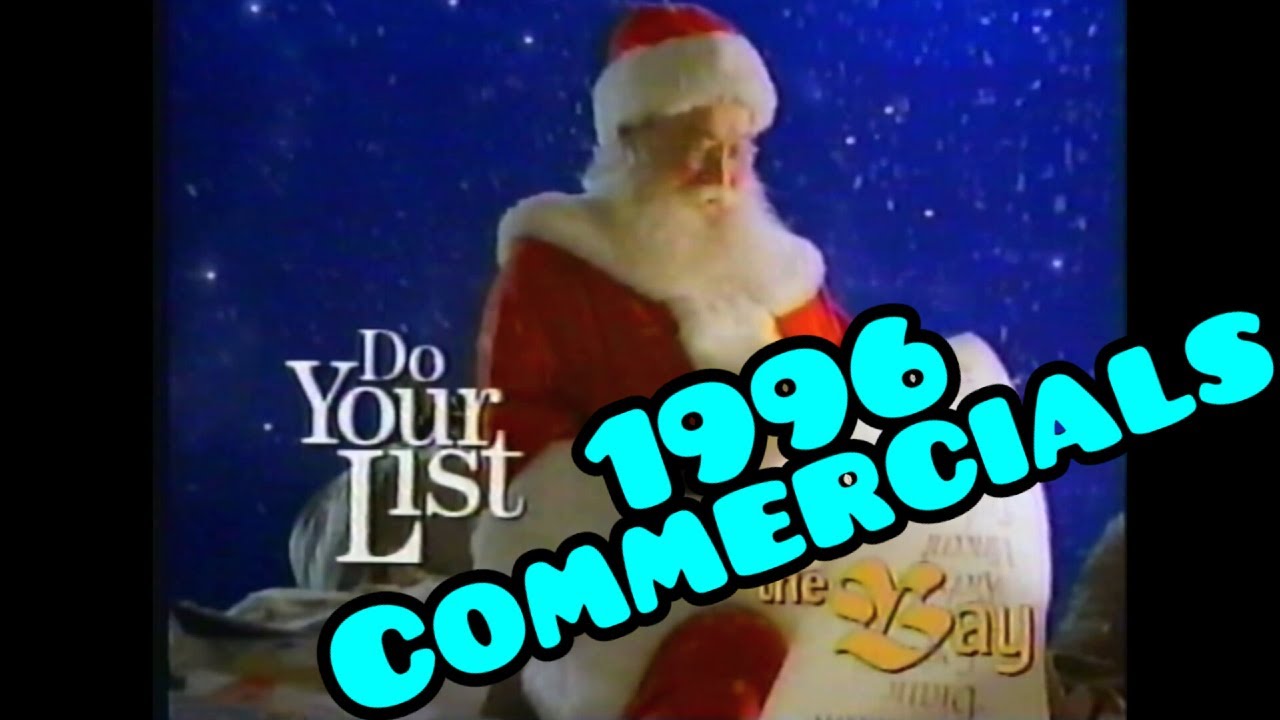 1996 CHRISTMAS TV COMMERCIALS ABC ON CBC 📼 90s RETRO TV COMMERCIALS VOL ...