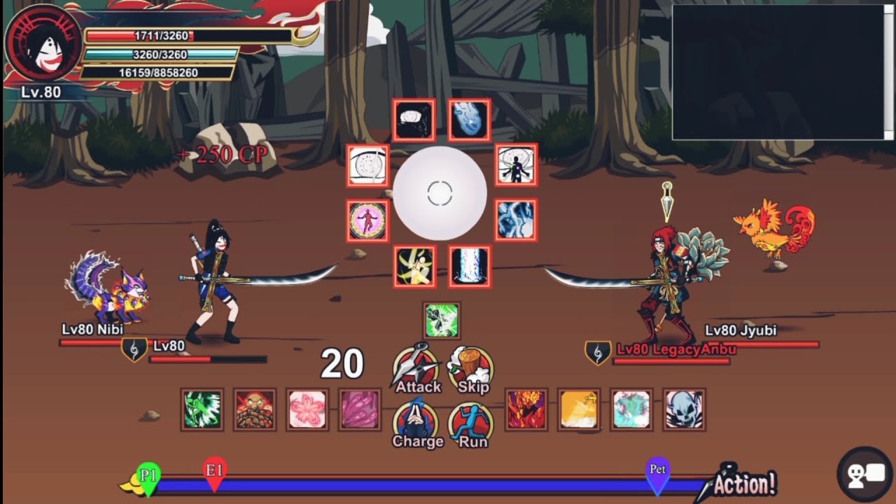 Shinobi warfare Random pvp byakugan user vs pro players - YouTube