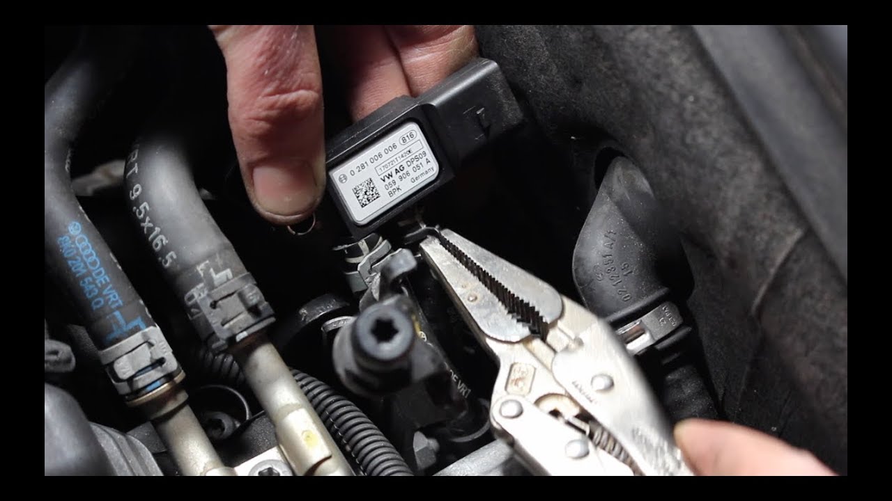 How To Replace DPF Pressure Sensor In An Audi A4 B8 YouTube