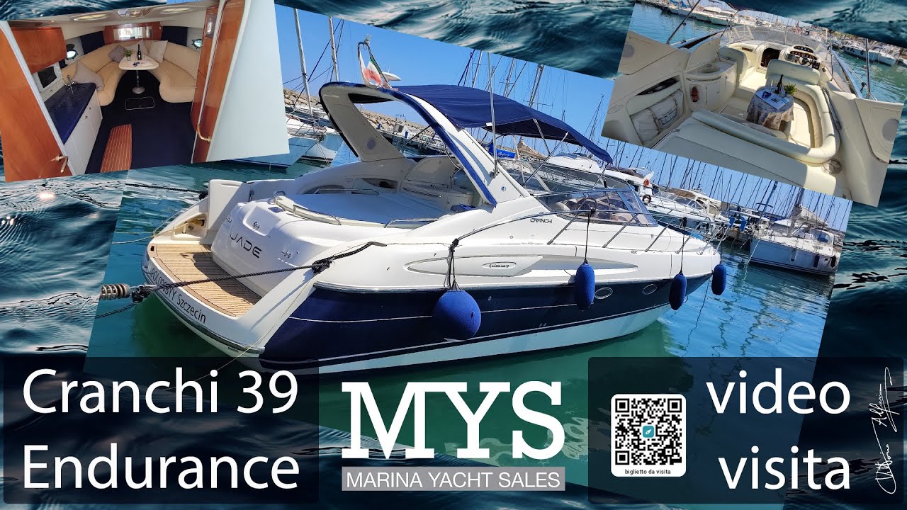 Cranchi 39 Endurance video visita - YouTube