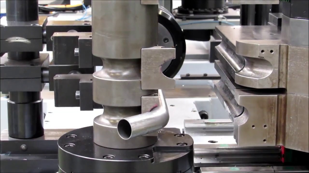 Fully Electric CNC Tube Bender - Automatic Spring Back Compensation ...