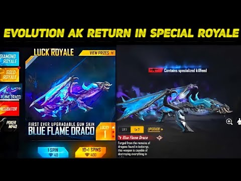 Free Fire Dragon Ak| Free Fire Max - YouTube