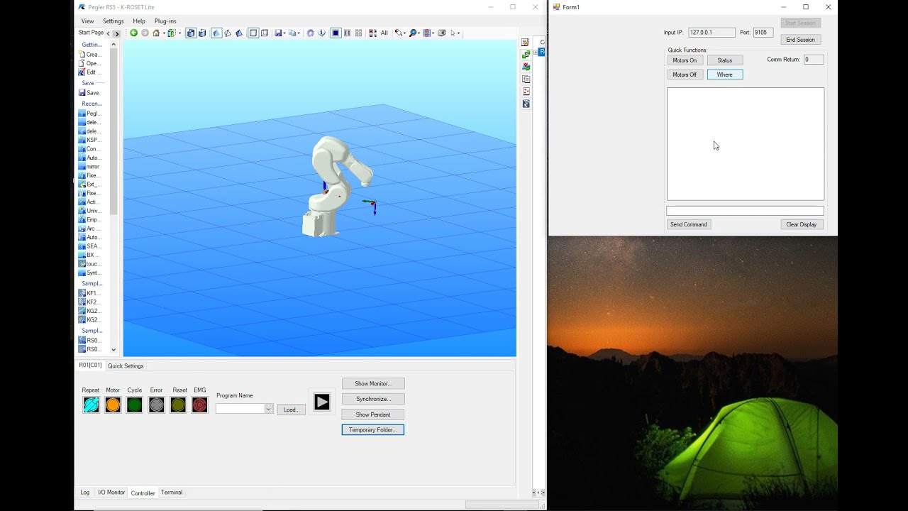 KRoset (Licensed Version) - Basic interface showing capability of KRCC dll - YouTube