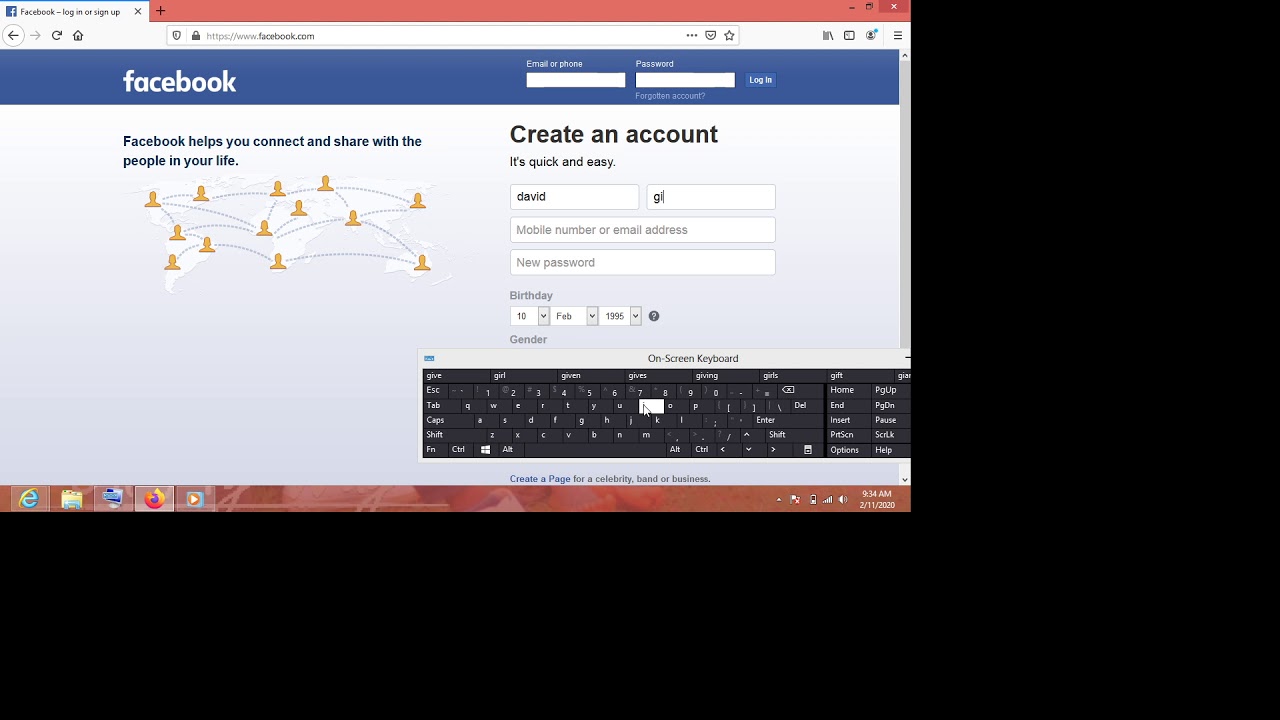 how to create facebook account - YouTube