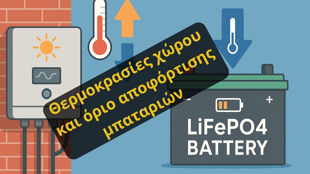 Θερμοκρασίες και όριο αποφόρτισης μπαταριών - YouTube