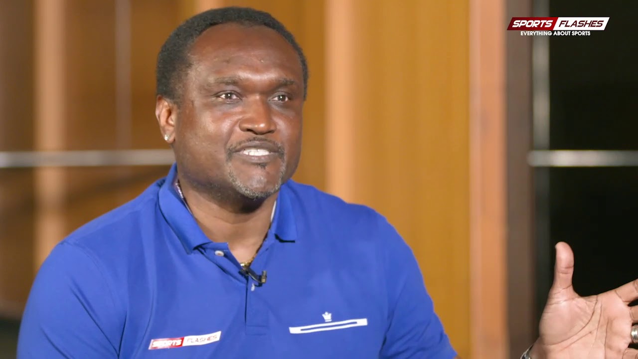 Zooper Dooper with Hooper - Carl Hooper 2nd test match day 1 - YouTube