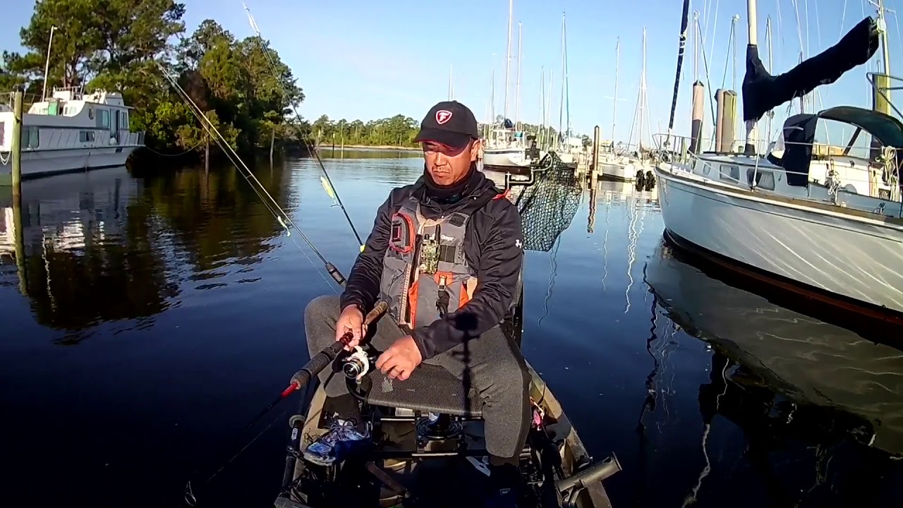 Speckled Trout on the Neuse River 4/12/2020 - YouTube