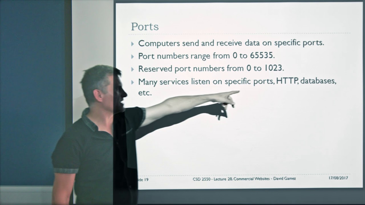CSD 2550 – Week 21 | Lecture 28: Commercial Websites - David Gamez ...