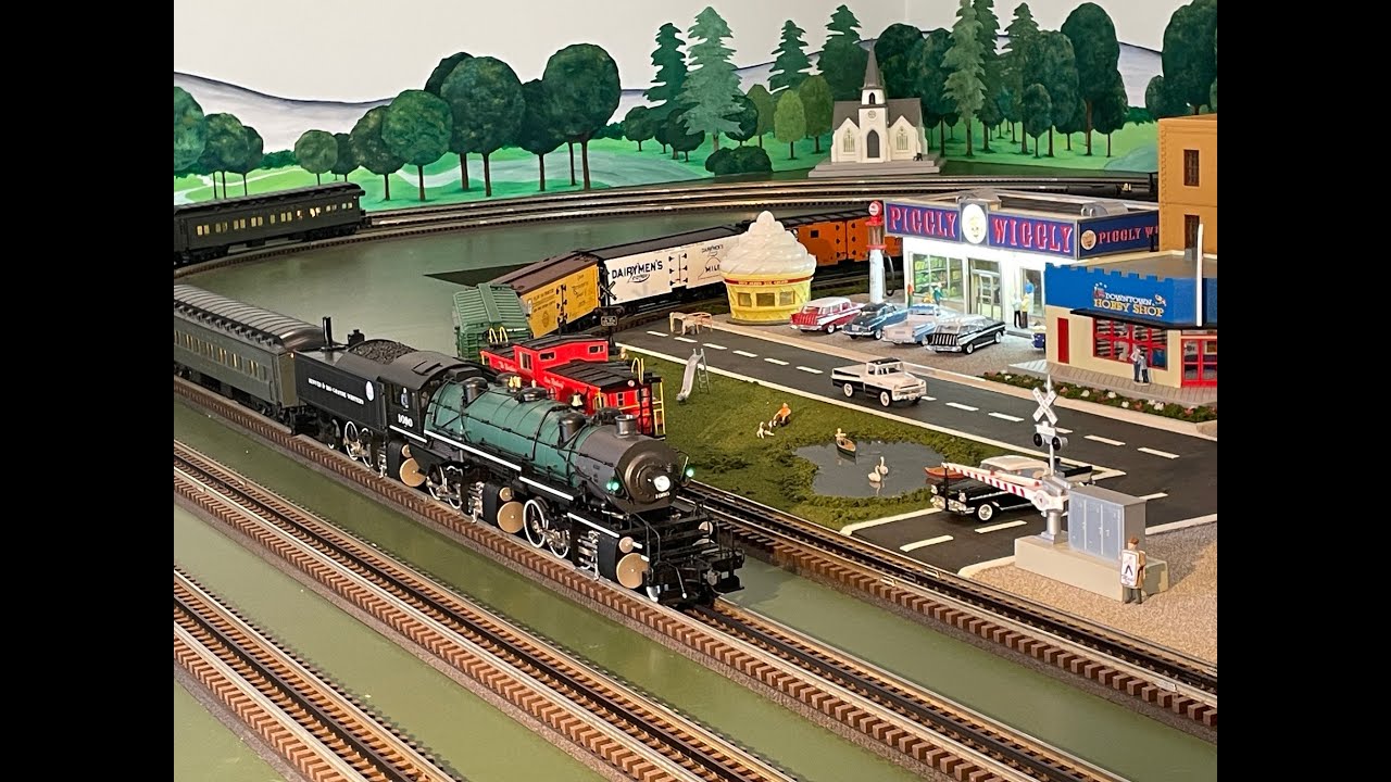 Denver & Rio Grande Lionel Vision Line Triplex - YouTube