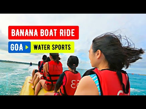 Banana Ride in Goa | Goa Water Sports Package Price - 2022 #goa - YouTube