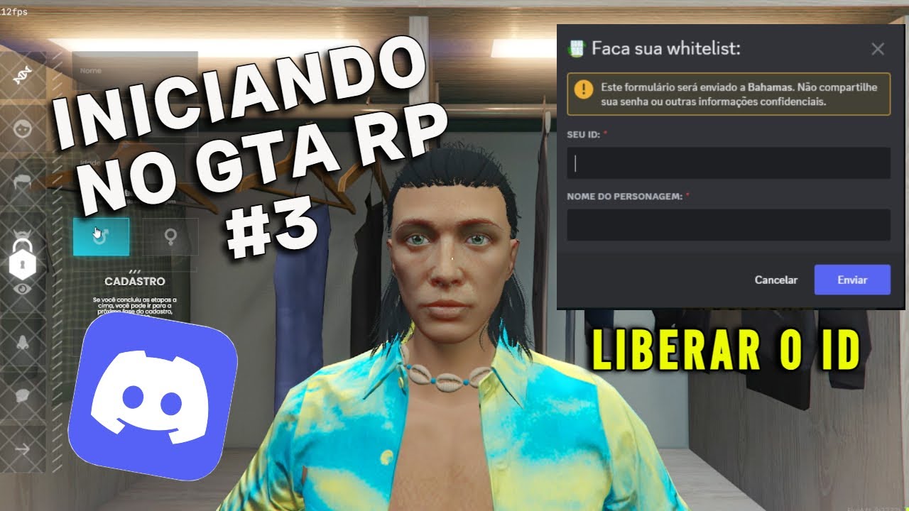 Como liberar o ID no DISCORD no GTA RP | SÉRIE #3 Para iniciantes - YouTube
