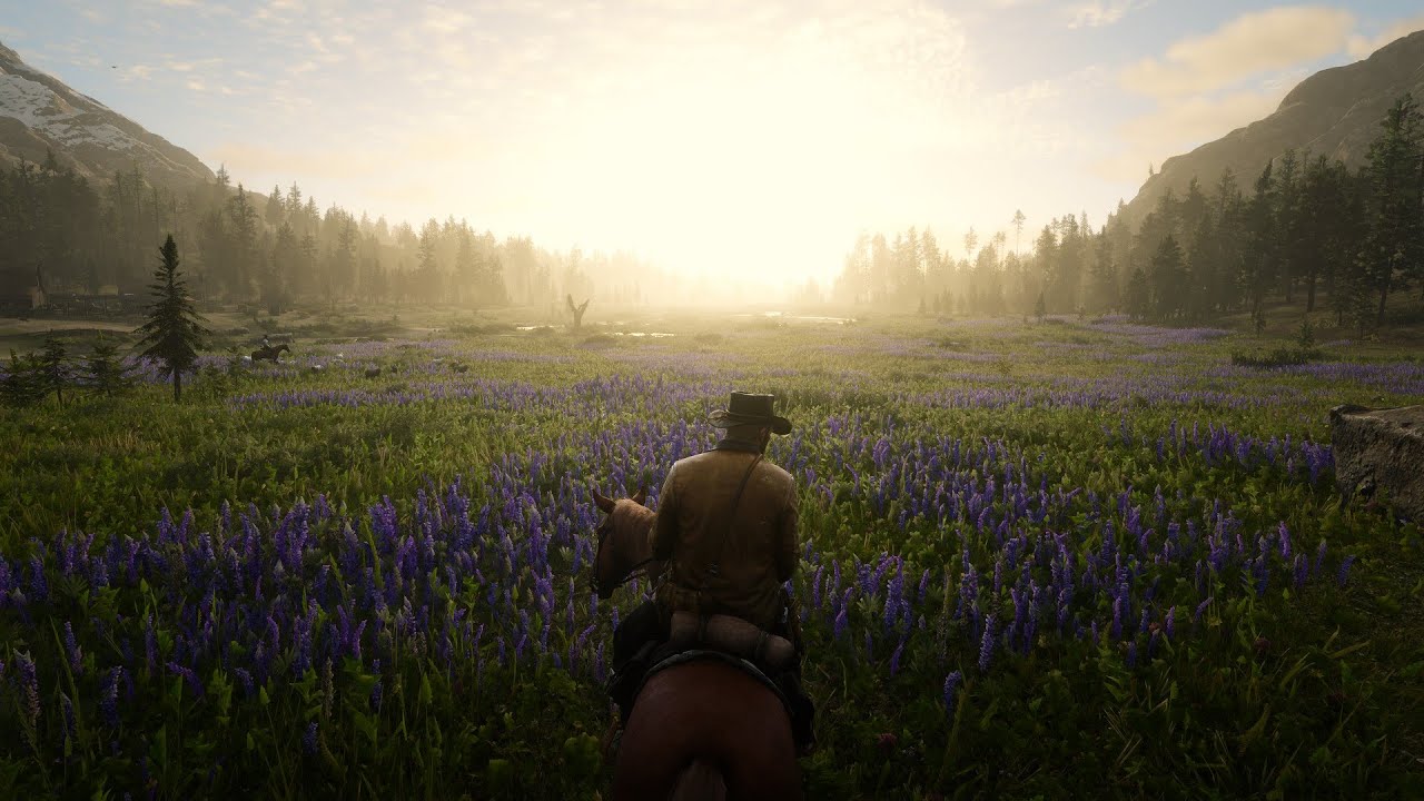 The most beautiful location in Red Dead Redemption 2 - YouTube