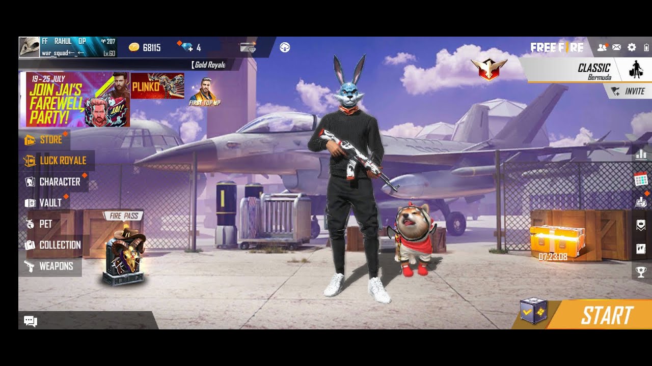 BLACK BANI Garena Free Fire Live Stream - YouTube