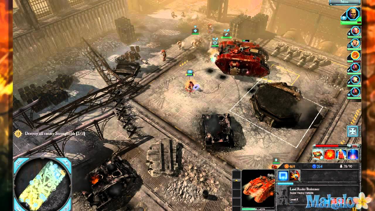 Dawn of War 2 Retribution Walkthrough - Space Marine Campaign pt 14-3 ...