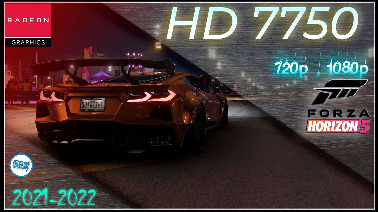 Forza Horizon 5 on LOW-END PC ( HD 7750 | Ryzen 5 1600 ) - YouTube