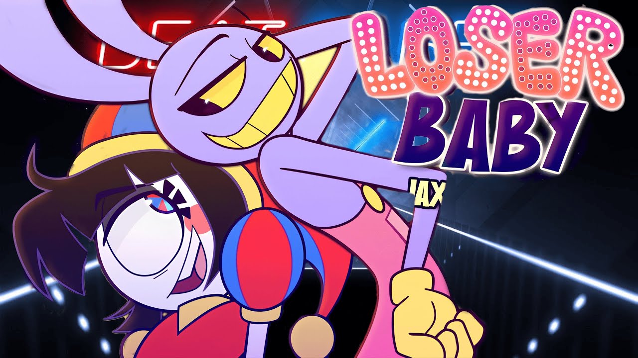Beat Saber "LOSER, BABY" JAX & POMNI VER song The Amazing Digital ...