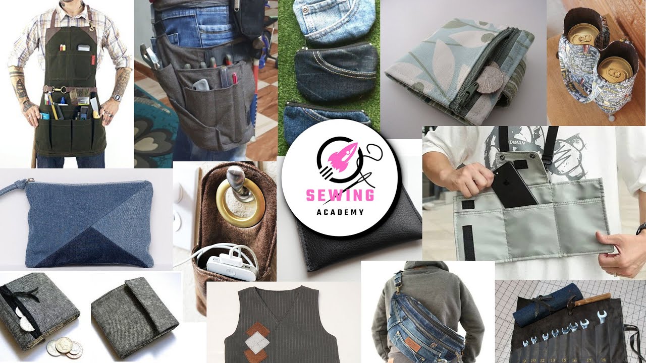30 Sewing Gift Ideas for Men 🎁 | DIY Handmade Projects for Him! 🧵 # ...