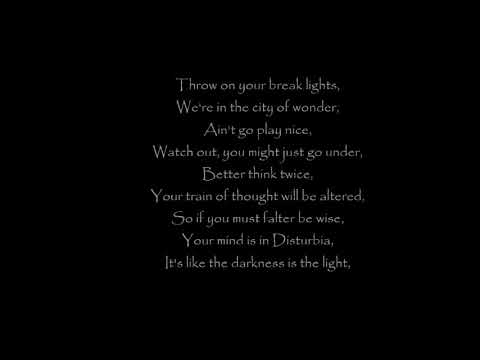 Rihanna - Disturbia (Lyrics) - YouTube