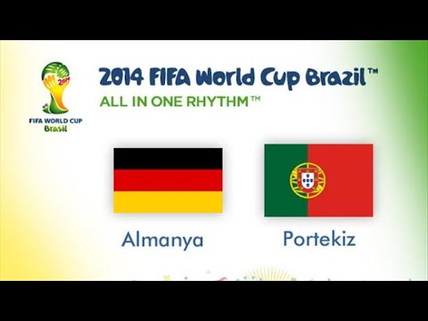 ALMANYA 4-0 PORTEKİZ 2014 BREZİLYA DÜNYA KUPASI