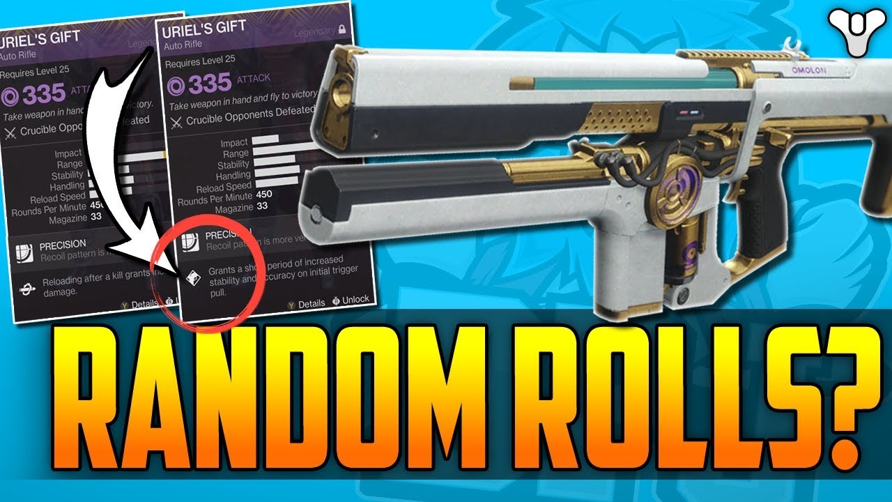 Destiny 2 BIG NEWS - RANDOM WEAPON ROLLS & OLD WEAPON SLOT SYSTEM ...