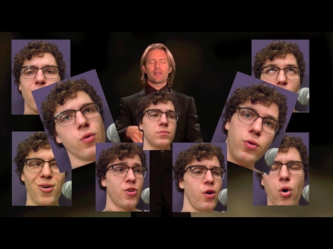 All Star but it's a Bach chorale but it's a 16 piece choir but all parts are actually sung by me