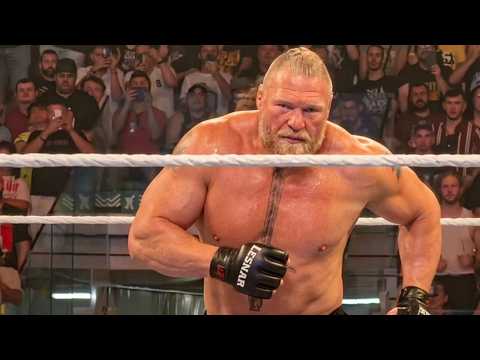 Brock Lesnar's Terrifying Rope Run Had WWE Fans in Italy Stunned