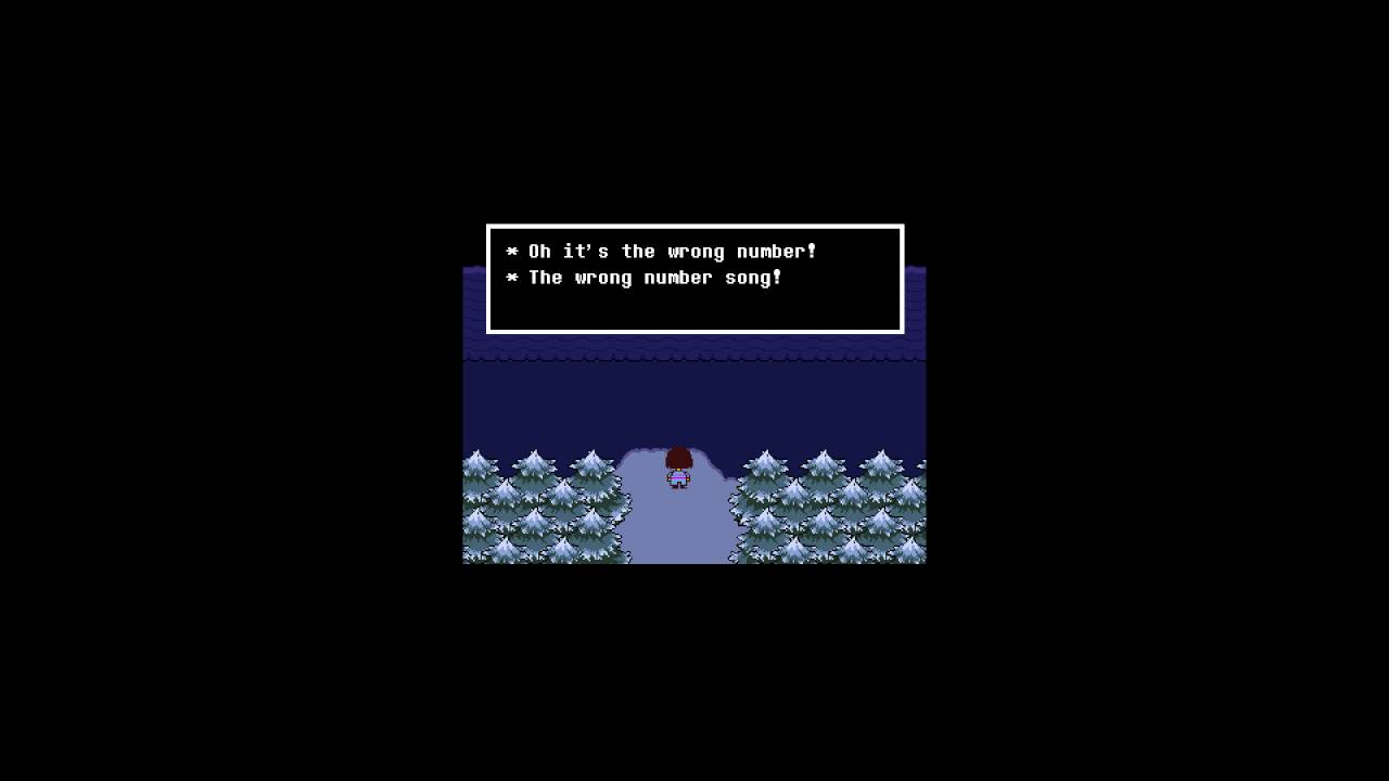 Undertale wrong number song! - YouTube