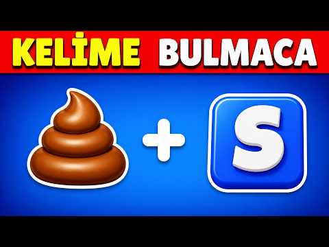 Emojilerle KELİMEYİ Tahmin Et! 🤔💯Emoji Kelime Bulmaca Testi