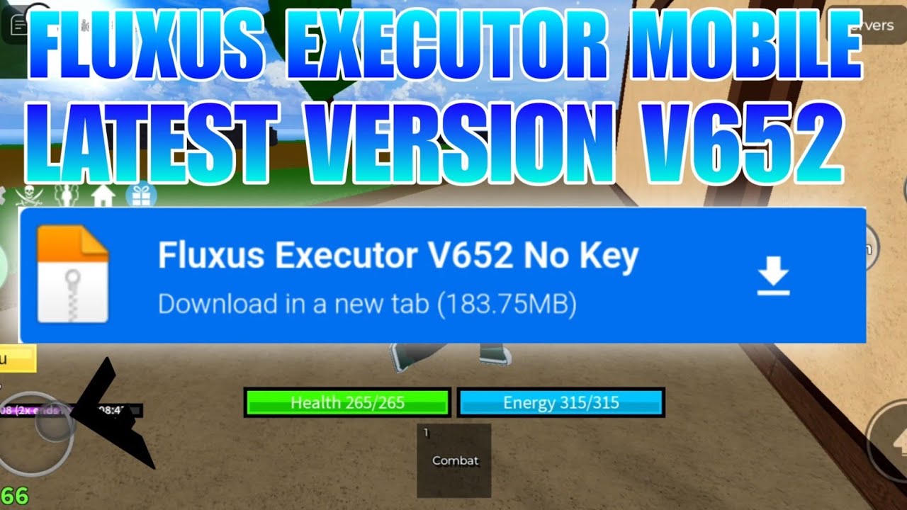 Fluxus Executor Mobile New Update V652 - Fluxus Atualizado + Fluxus ...