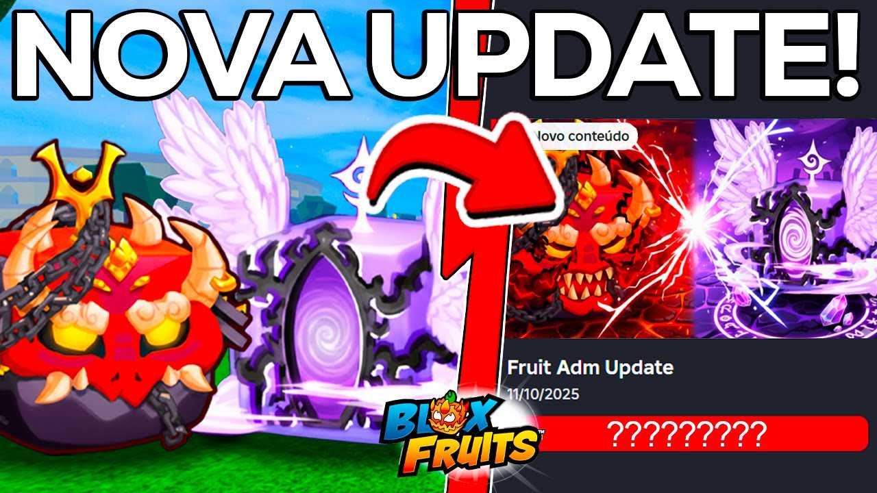 NOVA FRUTA ONI + HUMAN CELESTIAL! NOVAS UPDATES DO BLOX FRUITS! 😱 - YouTube