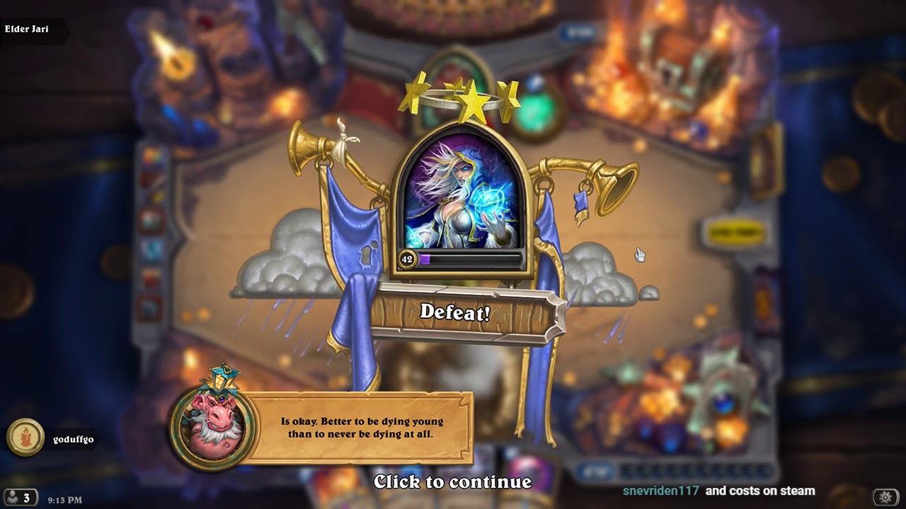 Cast Pyroblast until a hero dies seems like fun - YouTube