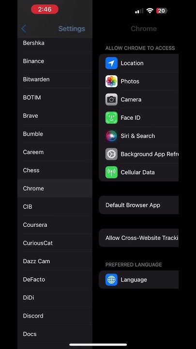 iOS - Change default browser - YouTube
