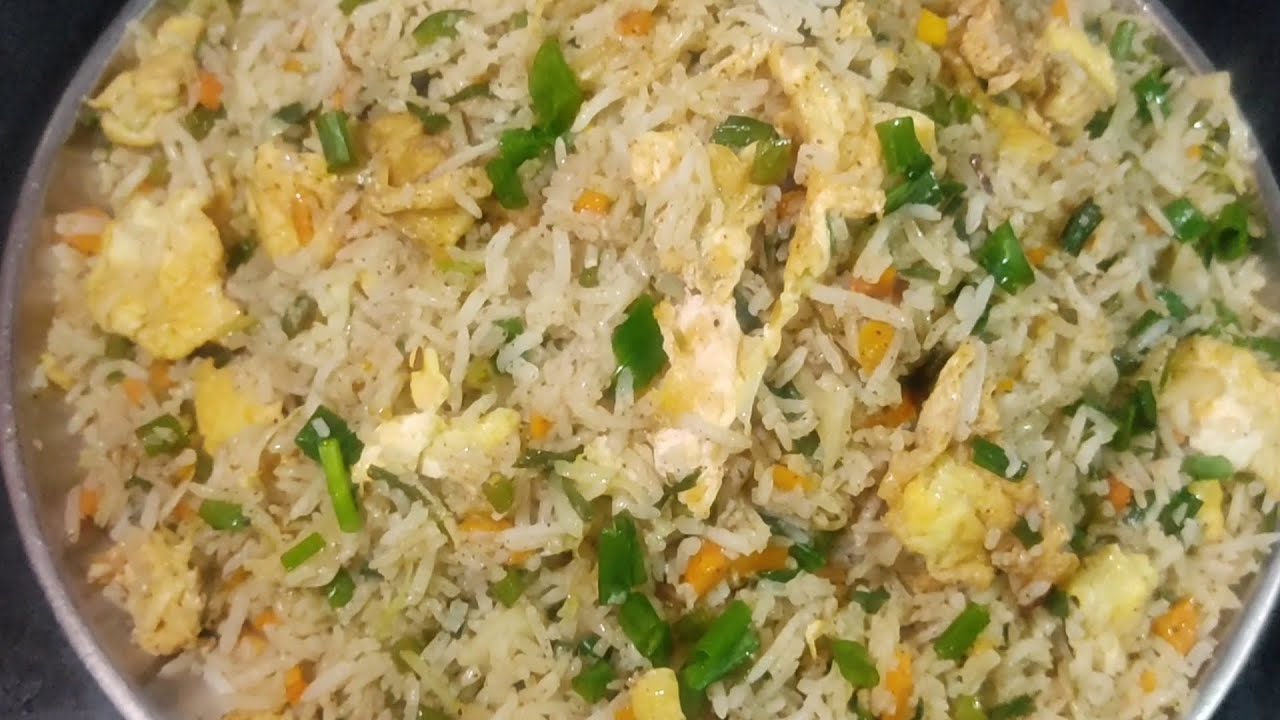 Tasty And Quick Egg Fried Rice Recipe | Anda ka Fried Rice Recipe ...