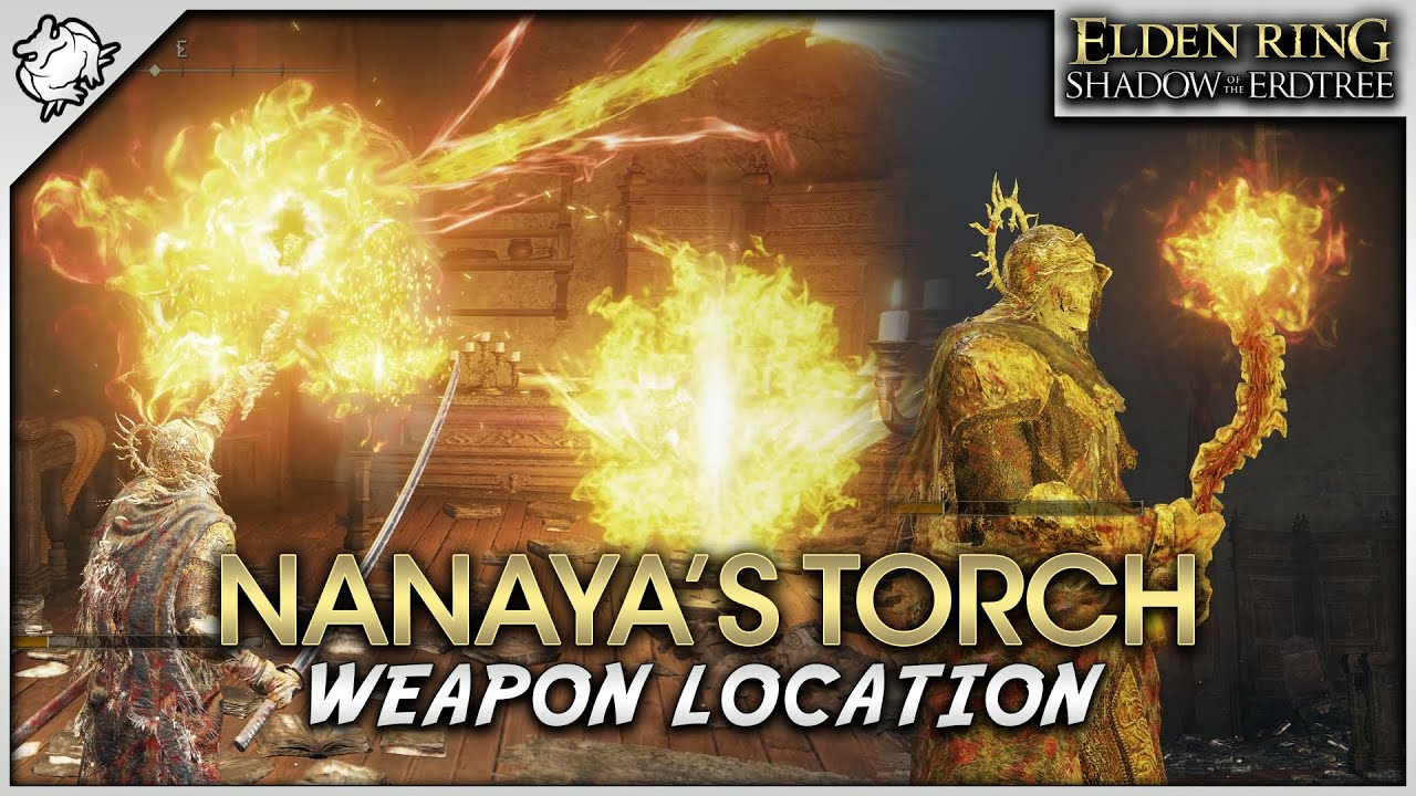 Elden Ring SotE DLC - Nanaya's Torch Weapon Location - YouTube