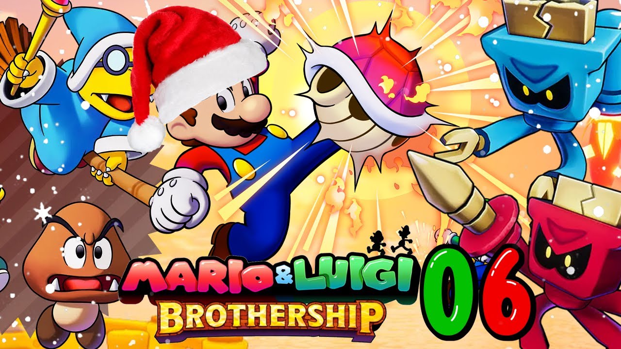 Christmas 3-Way Deadlock in Mario & Luigi: Skull & Bones! (Brothership ...
