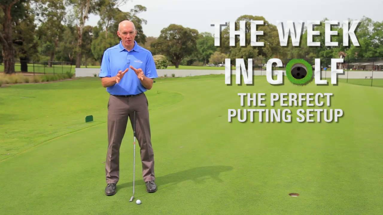 Peter Knight: The perfect putting setup - YouTube