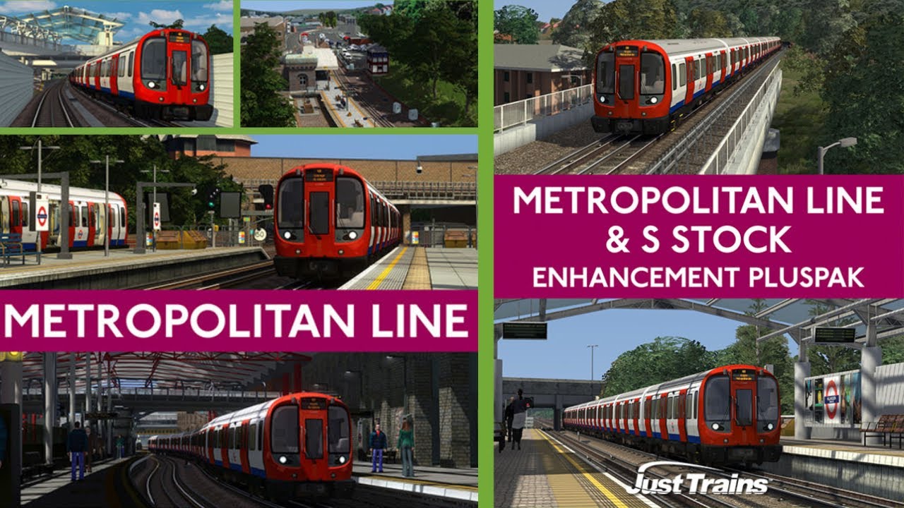 Metropolitan Line & S Stock Enhancement PlusPak Gameplay Stream - YouTube