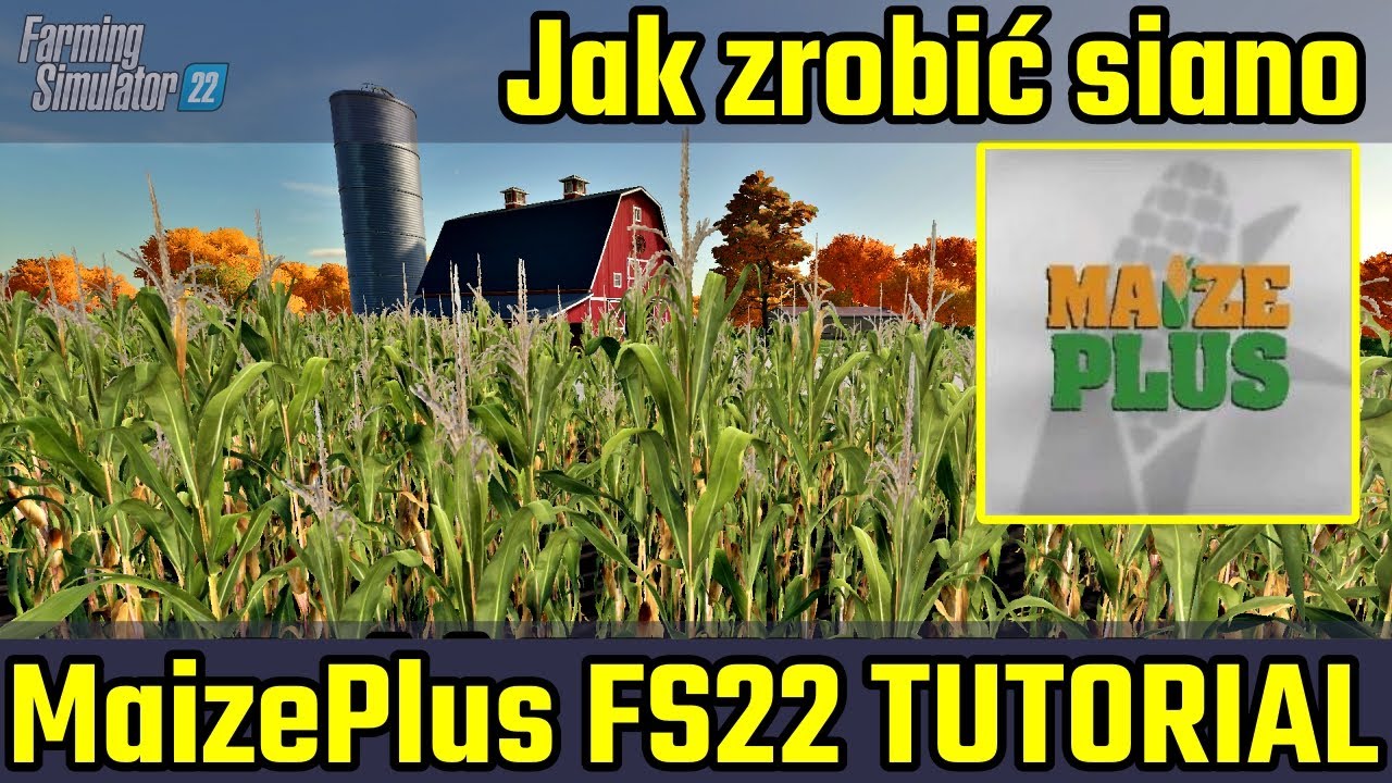 MaizePlus Jak zrobić siano - Poradnik do Farming Simulator 22 - YouTube