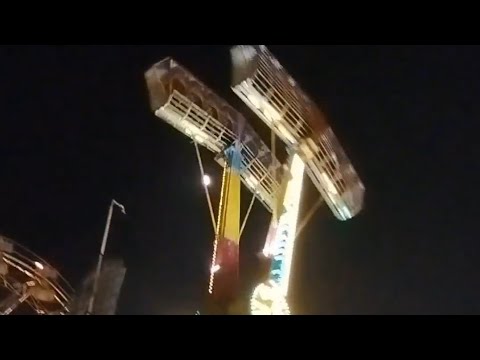 A Dangerous Ride At Carnival Fun Fair #viral #livestream - YouTube