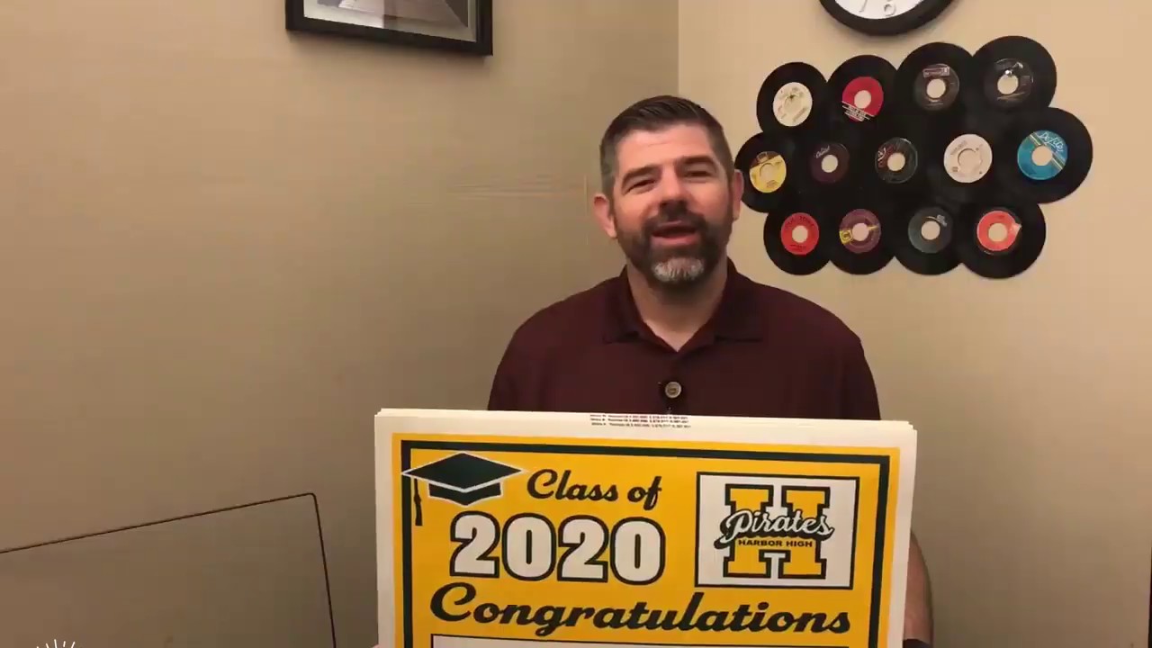 60 SECONDS WITH GILL | Writable Yard Signs | May 2020 - YouTube