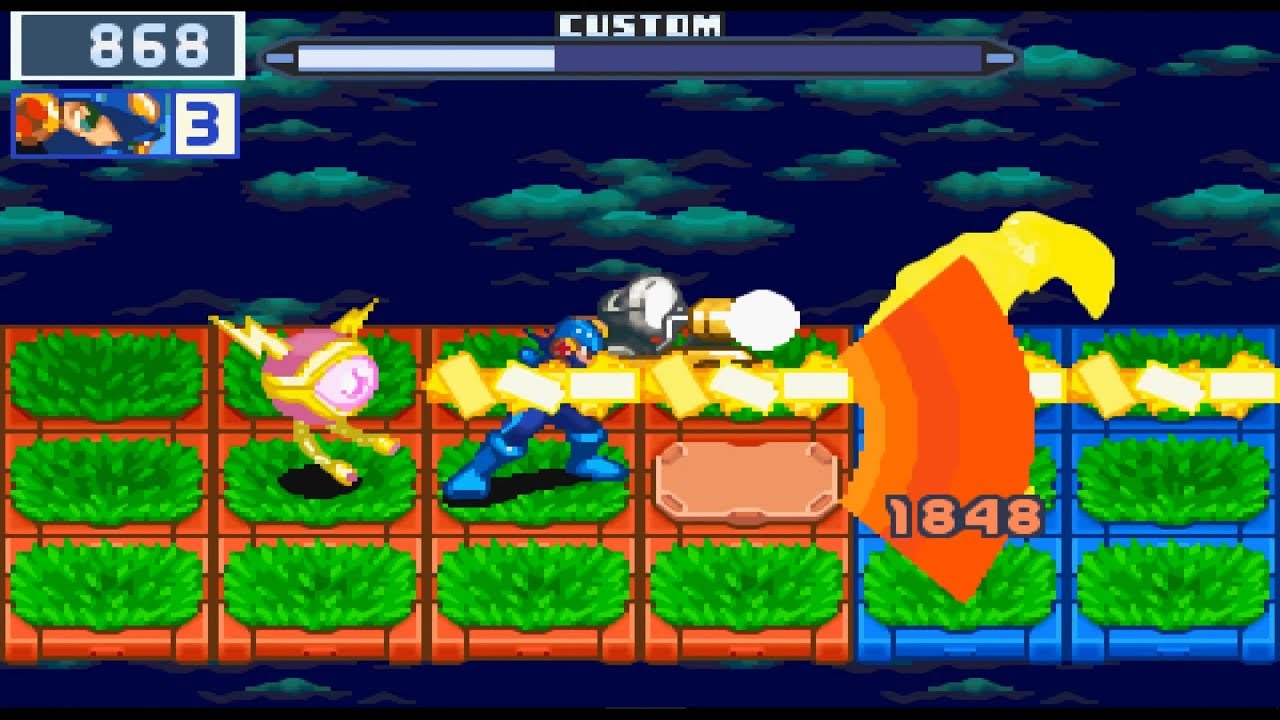 MMBN6 Bass BX S Rank - Golden Weapon N-Folder - YouTube