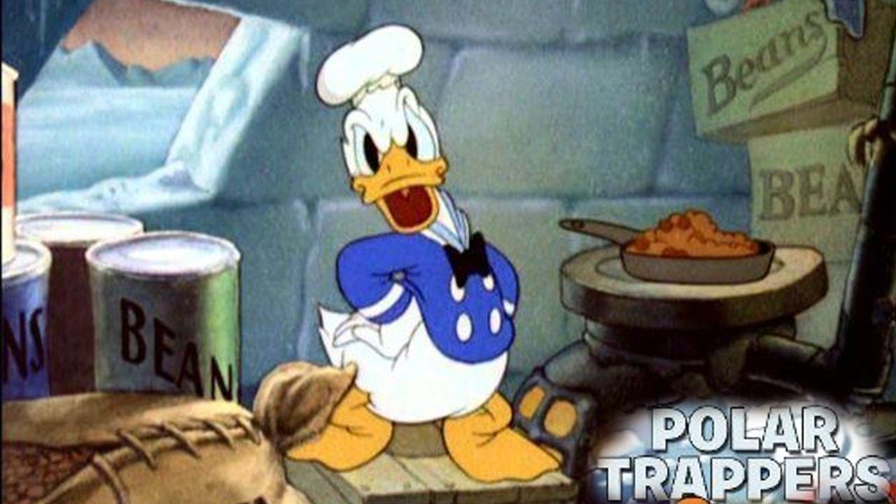Polar Trappers 1938 Disney Cartoon Short Film | Donald Duck, Goofy