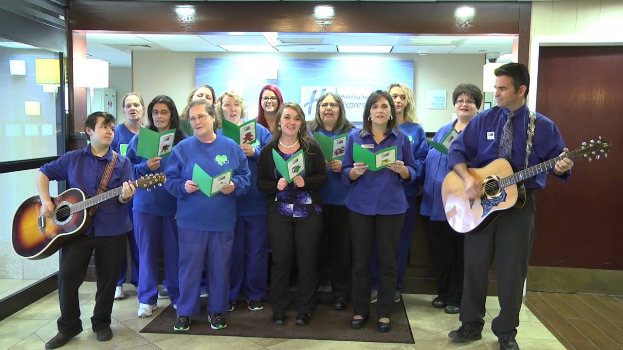 Holiday Inn Express Christmas Video - YouTube