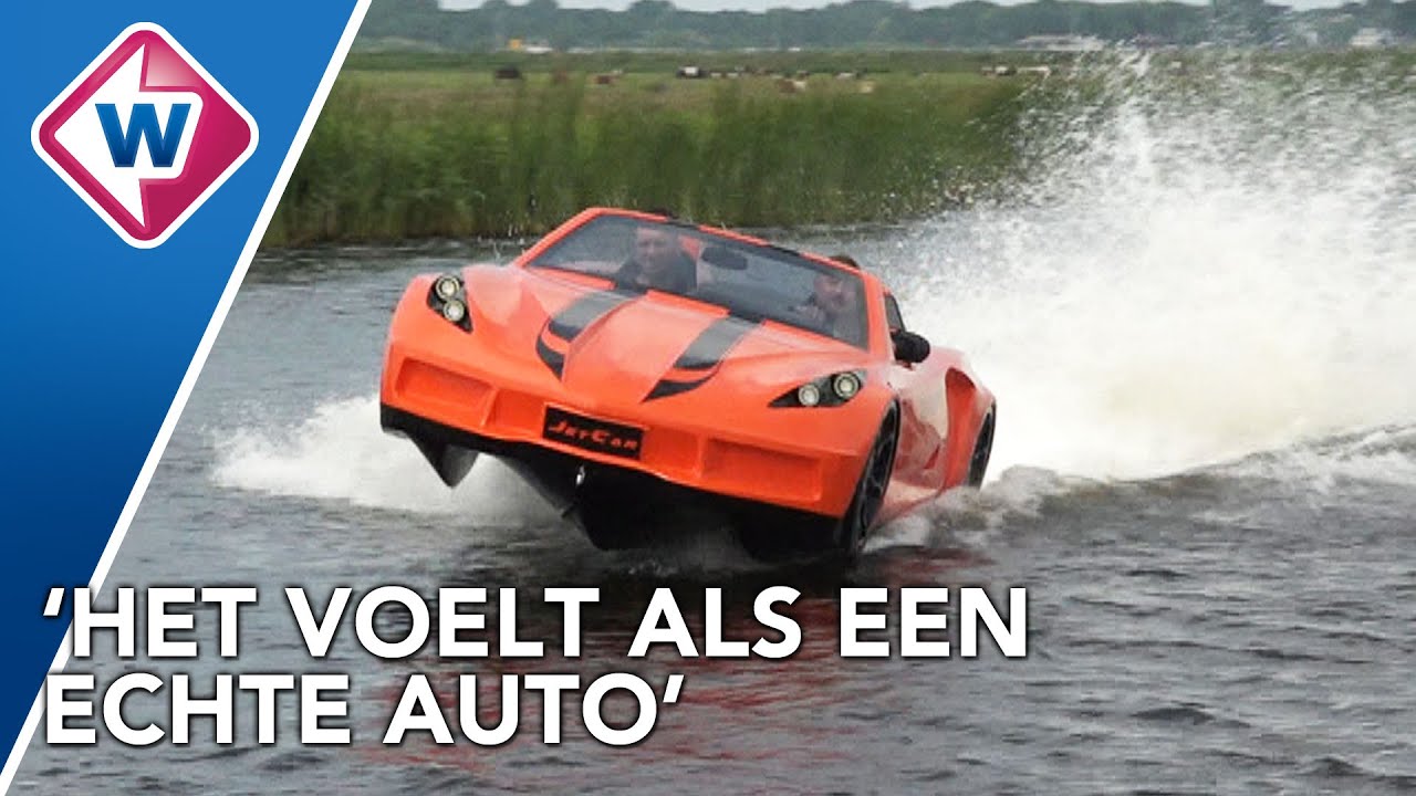 Racen over het water met eerste varende sportauto in Europa - OMROEP ...