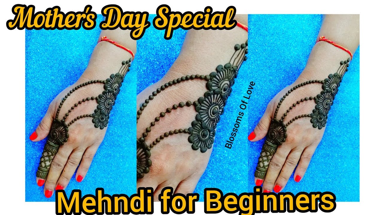 Mother's Day Special Mehndi designs for Moms || Easy and Beautiful ...