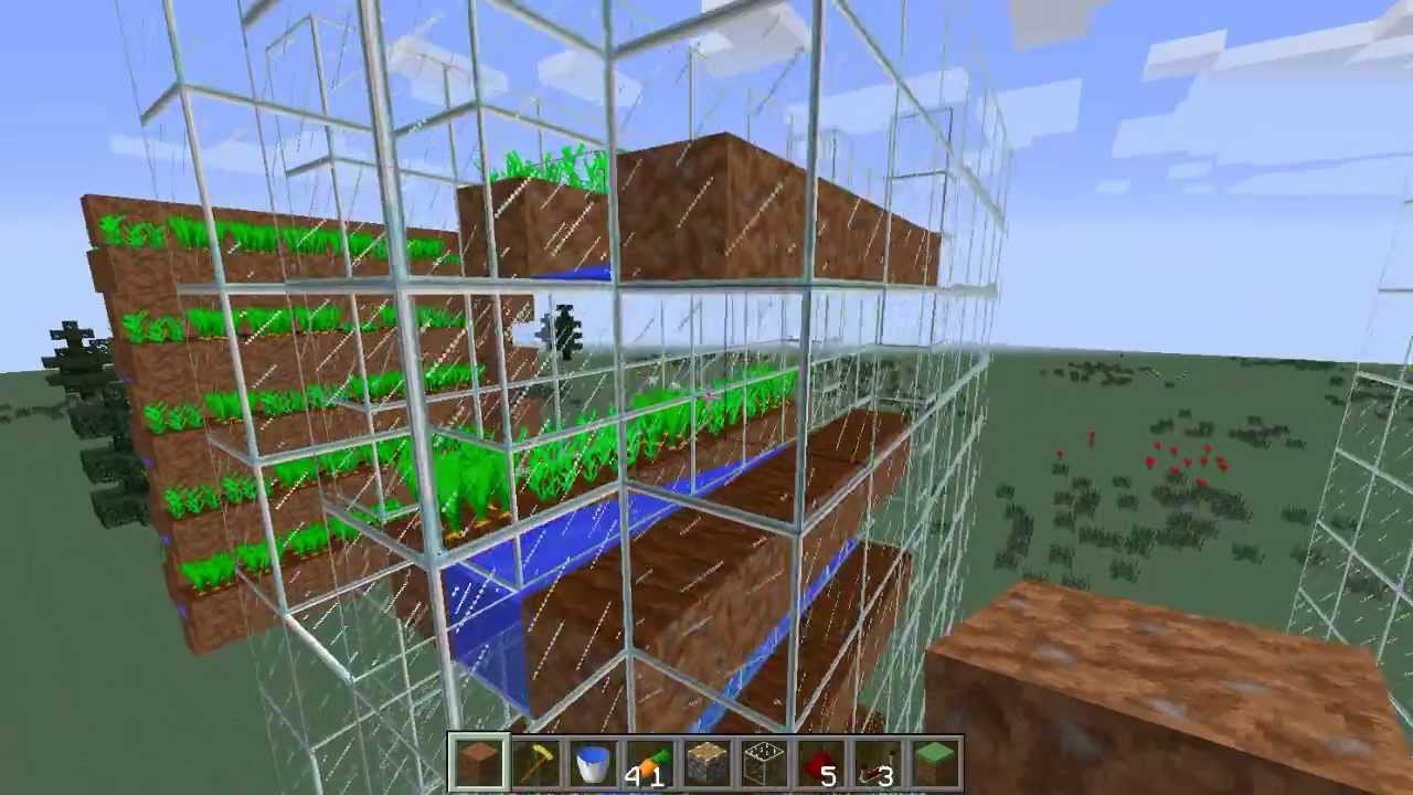 MInecraft Multi-Level Crop Farm - YouTube