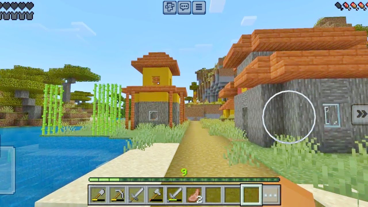 I Found Another Village . " Minecraft Mobile" Game Play . #minecraft ...
