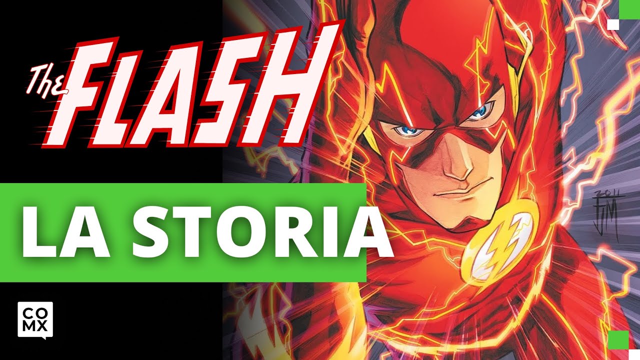 FLASH: La STORIA del personaggio dalle ORIGINI a OGGI - YouTube