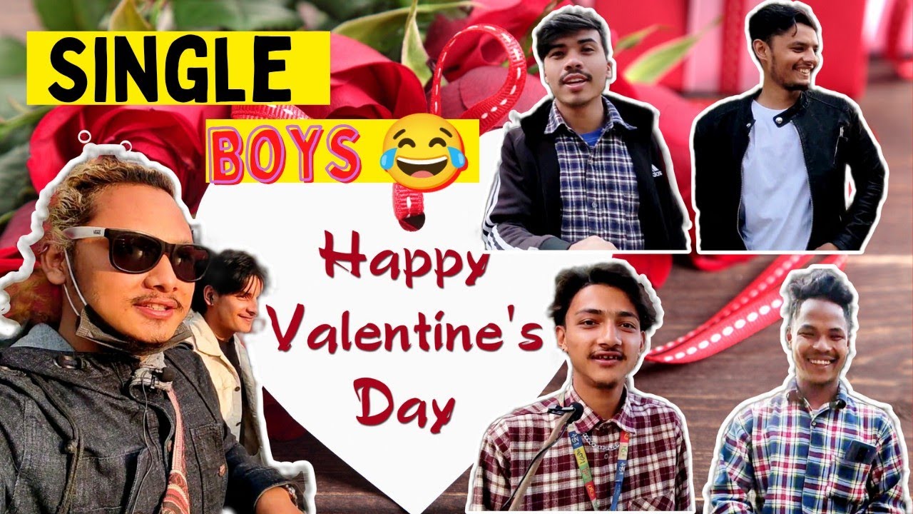 Single Boys On Valentine 😂 - YouTube